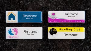 Name Badges & Name Tags | Full Colour & Domed