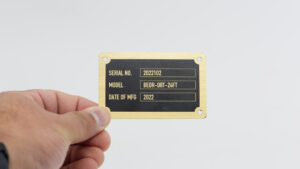 ID Plates | Vehicle | Compliance | Metal