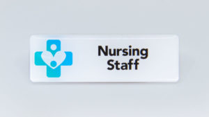 Personalised name badges for your nurses and aged care staff!