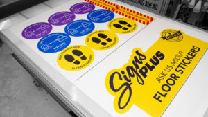 Custom Floor Stickers Ph:(03) 5033 1124