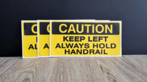 Custom Made & Supplied Safety Signs | Long Lasting Options Available.