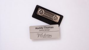 Custom Name Badges For The Hospitality Industry