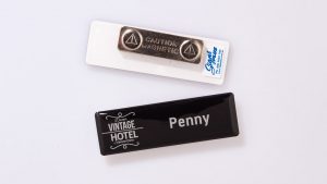 Custom Name Badges For The Hospitality Industry