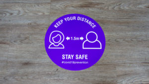 Custom Floor Stickers Ph:(03) 5033 1124