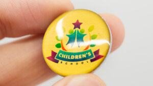 Mini Badges | Custom Acrylic & Metal Badges – Fast Turnaround