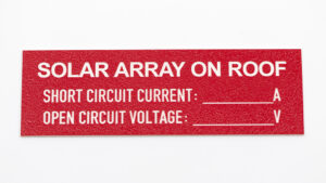 Custom Electrical Labels Warning Labels