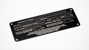 ID Plates | Vehicle | Compliance | Metal