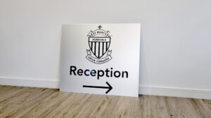 Custom Design & Manufactured School Signs Ph:(03) 5033 1124