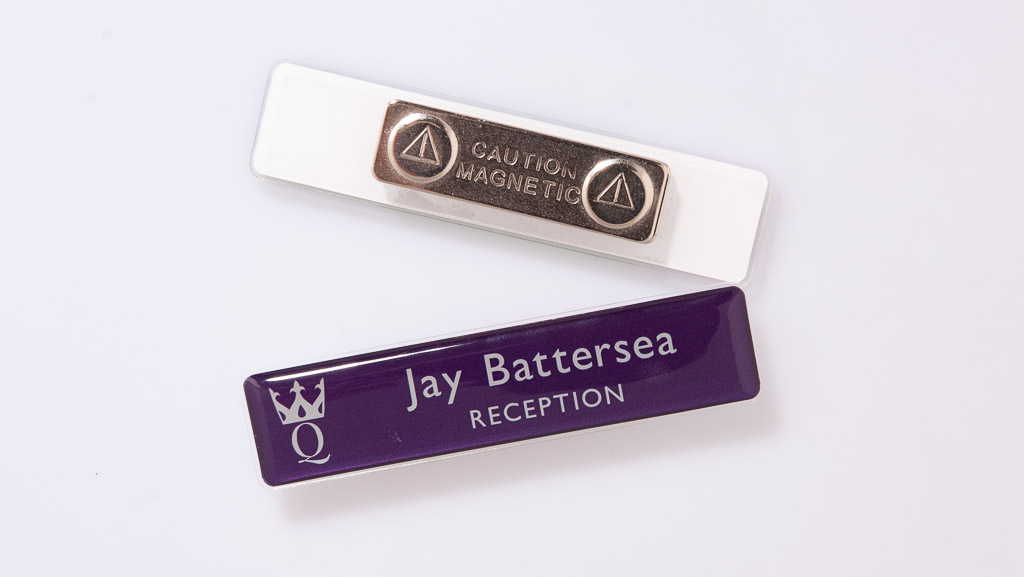 Custom Name Badges For The Hospitality Industry