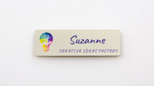 High-Quality Anodised Aluminium Name Badges | Sign Plus