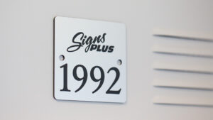 Custom Locker Numbers - Australian Made