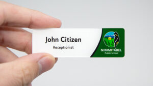 Personalised Acrylic Magnetic Name Badges | Sign Plus