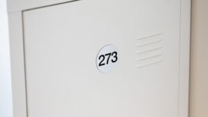 Custom Locker Numbers - Australian Made